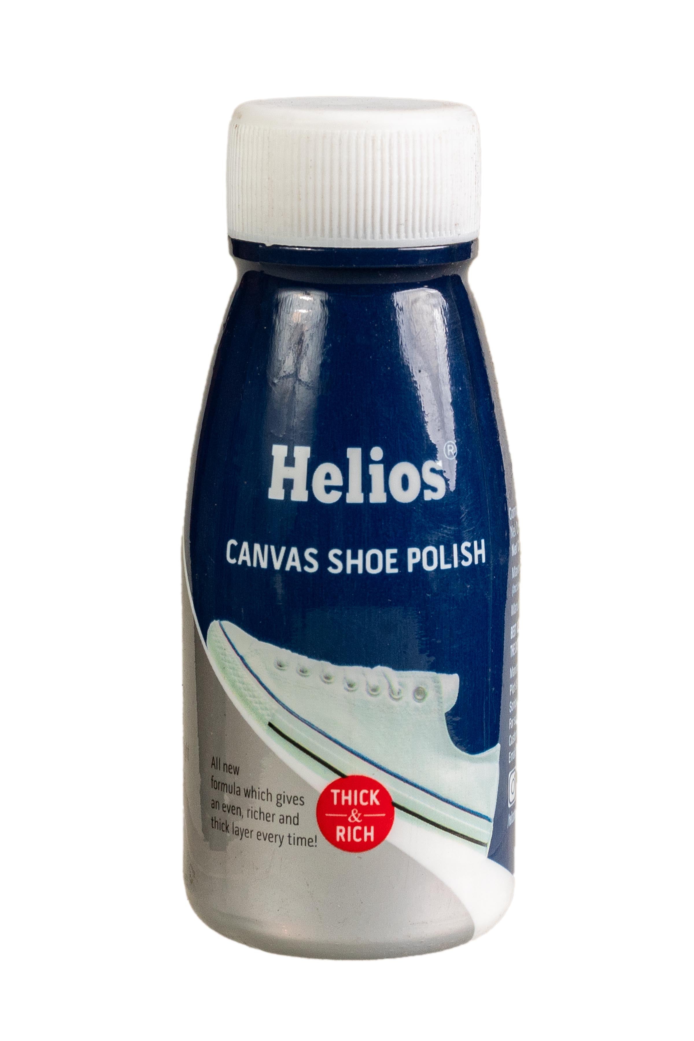 Helios White Canvas Shoe Polish – Titas Footwear